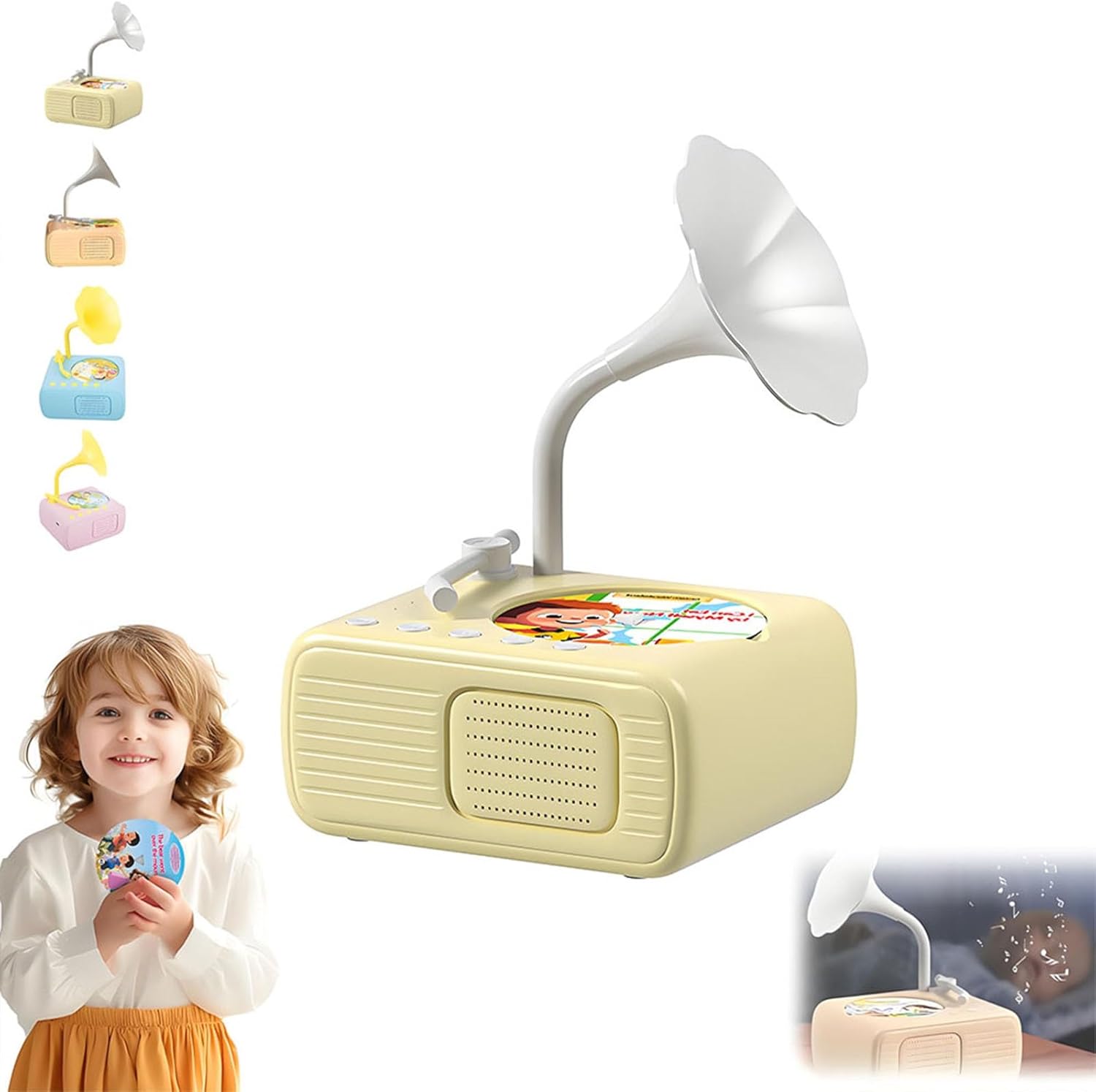 Kids Phonograph Story Machine with 96 cards – TinyQuest